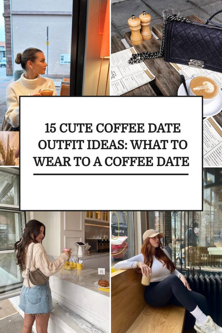15 Cute Coffee Date Outfit Ideas: What to Wear to a Coffee Date ...